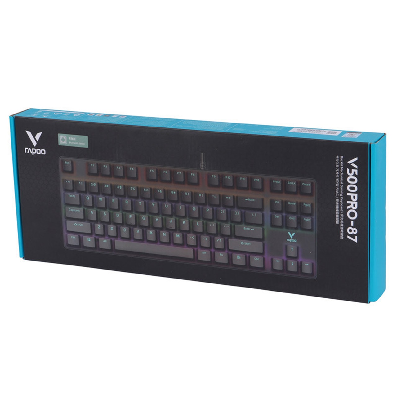 کیبورد گیمینگ رپو مدل V500PRO-87 | راین کالا